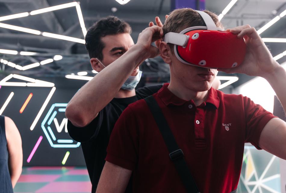 VR shooting games by VION. Virtual reality experience for business.