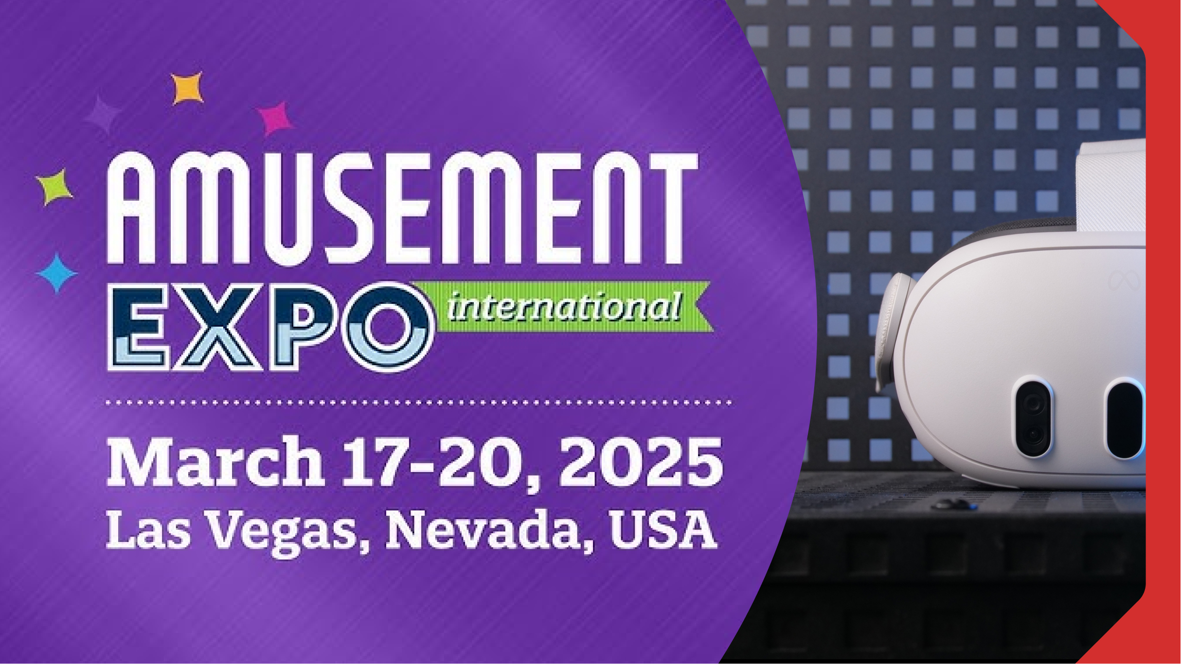 VION VR to Showcase at Amusement Expo International 2025